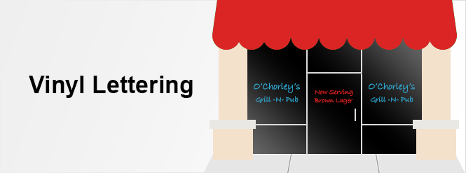 Vinyl Lettering, Custom Vinyl Lettering, Peel & Stick Vinyl letters at ...